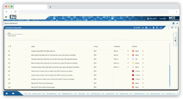 Realtime Media Platform - TAG Video Systems